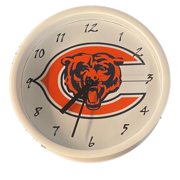 Wall Decor | Chicago Bears 9 Wall Clock | Poshmark